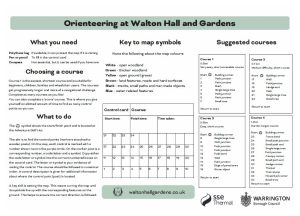 Orienteering - Walton Hall and Gardens